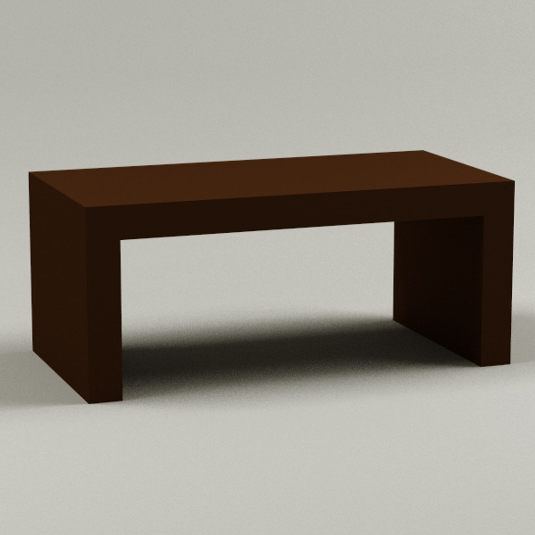 3d Coffee Table Model