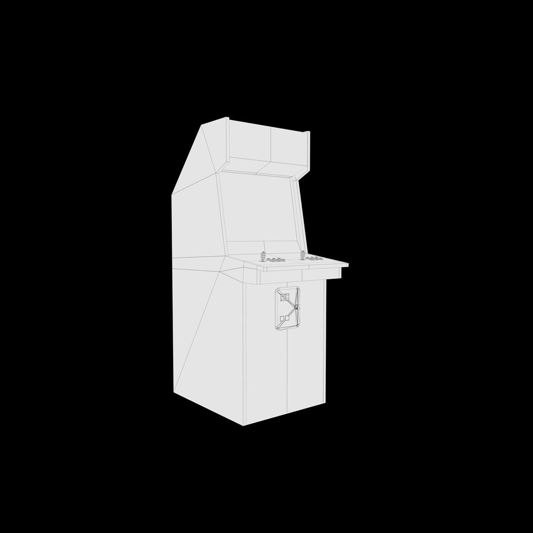 Arcade Machine 3D Model - TurboSquid 1835186