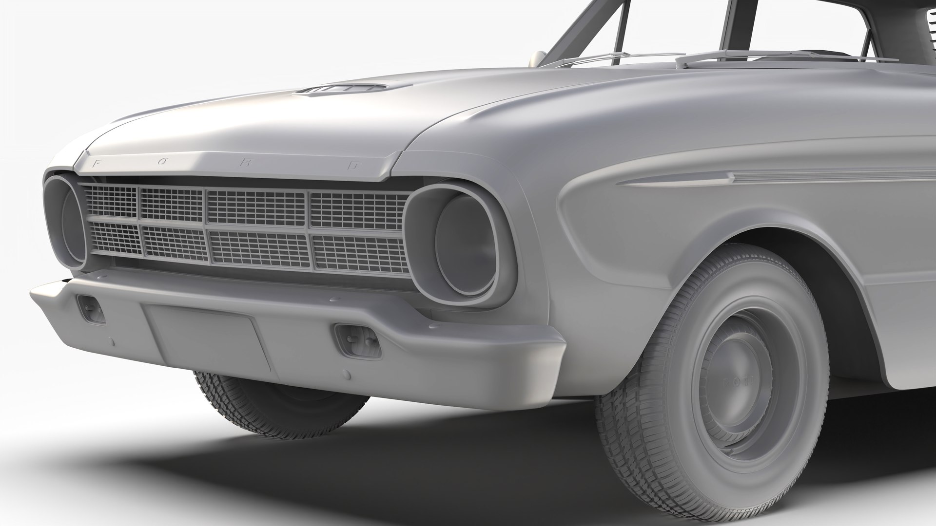 Ford Falcon XM 1964 3D Model - TurboSquid 2286394