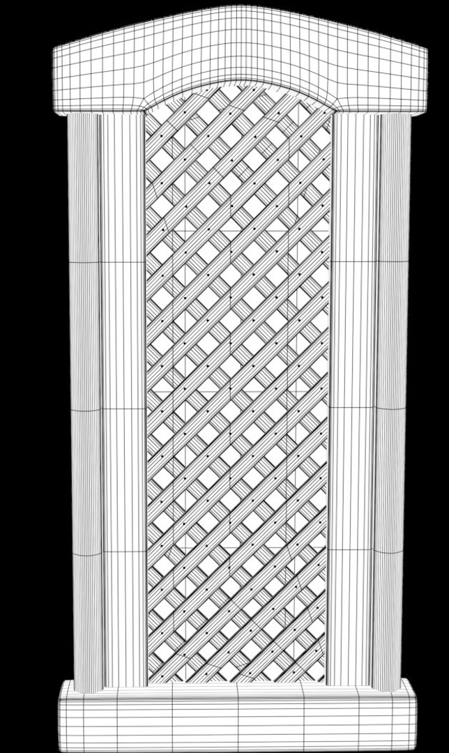 Fantasy Wooden Window 3D Model - TurboSquid 1578187