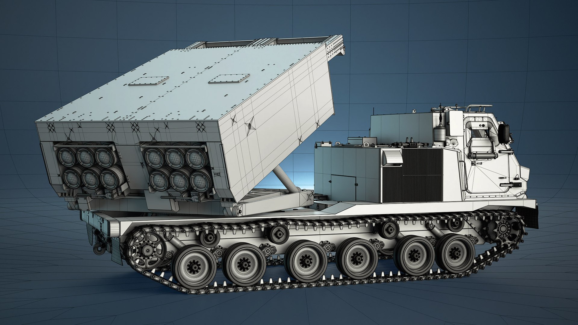M270 MLRS High-Poly 3D Model - TurboSquid 2067609