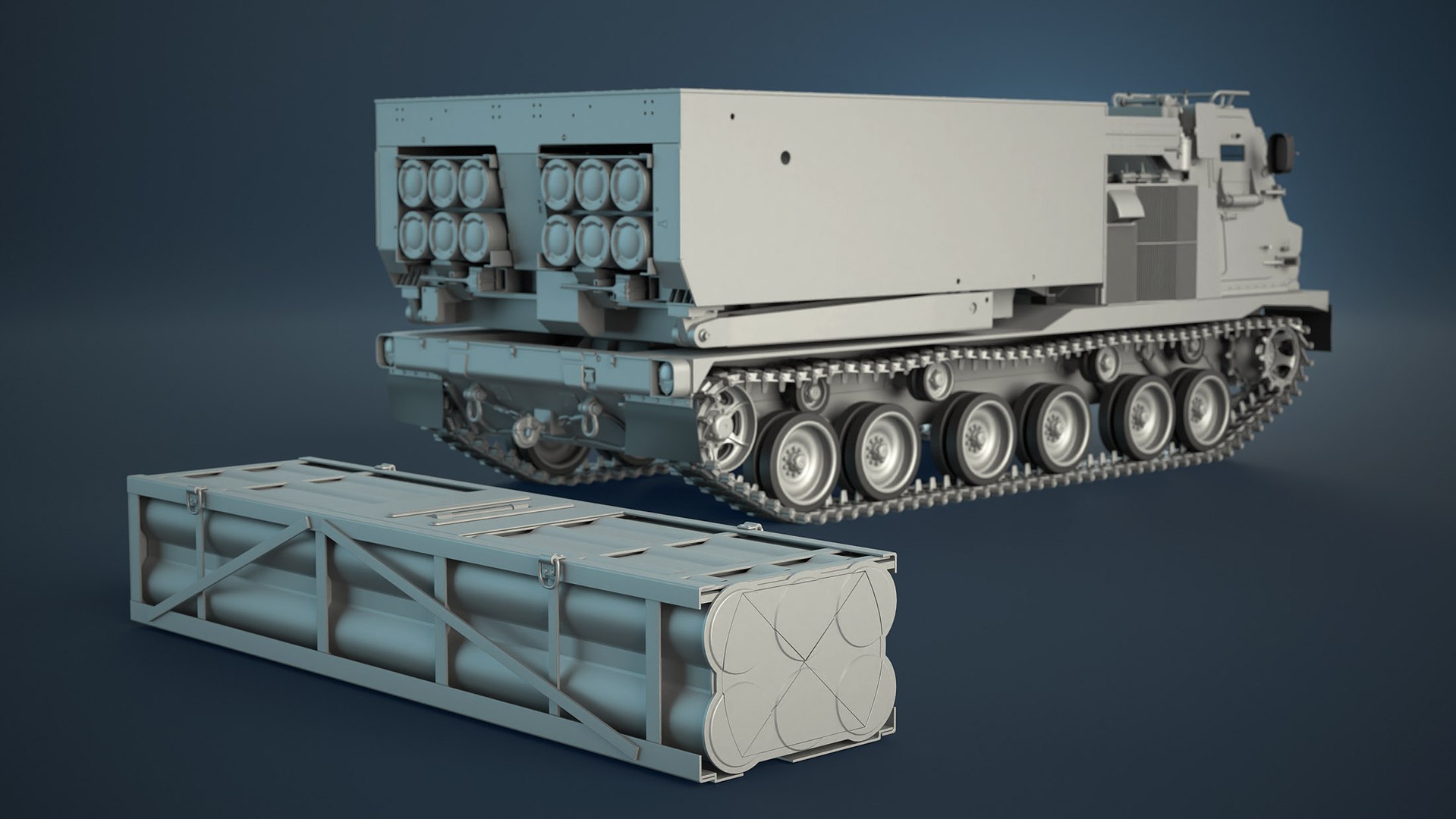 M270 MLRS High-Poly 3D Model - TurboSquid 2067609
