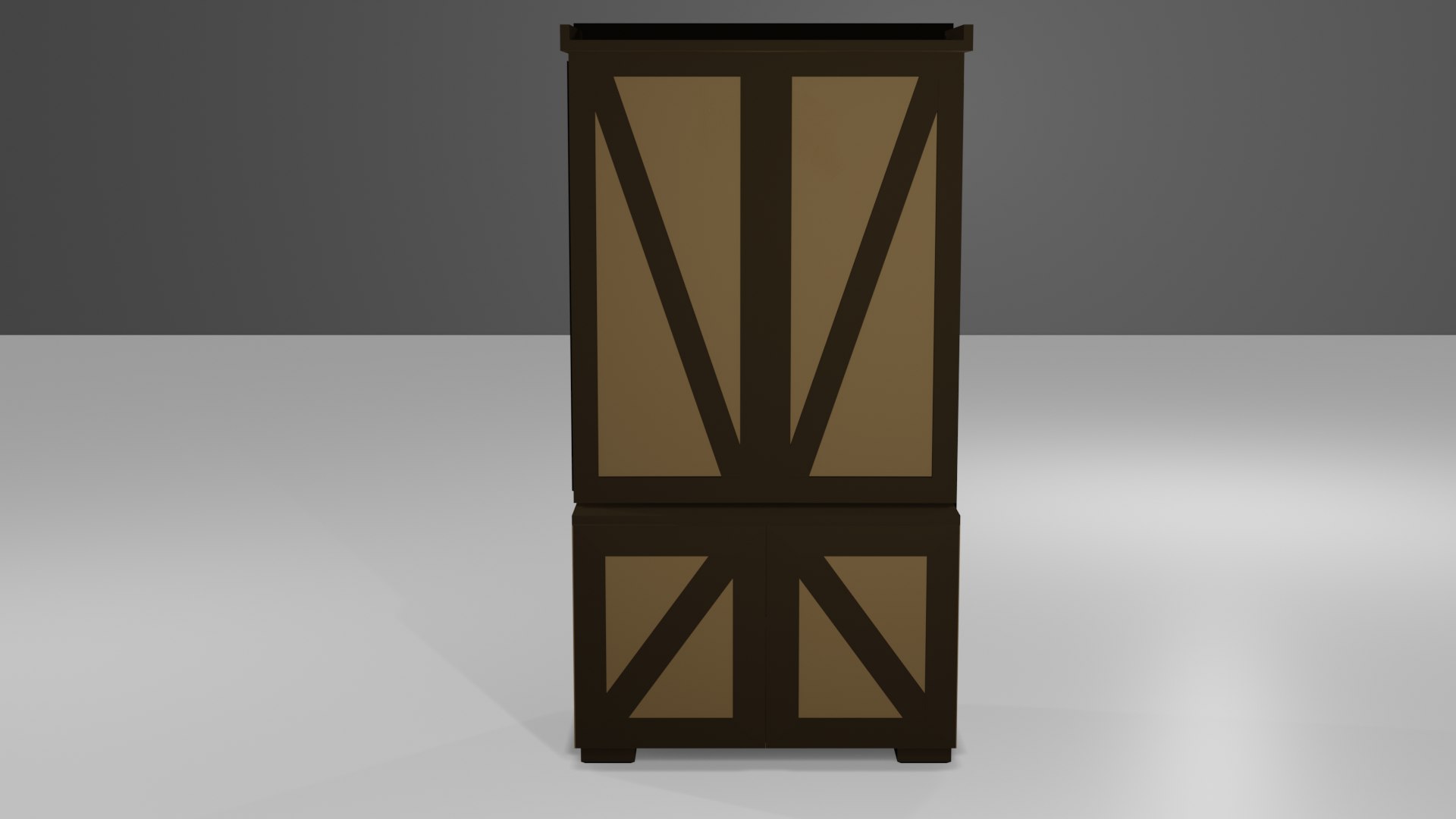 3D Pantry Cabinet Model - TurboSquid 1842212