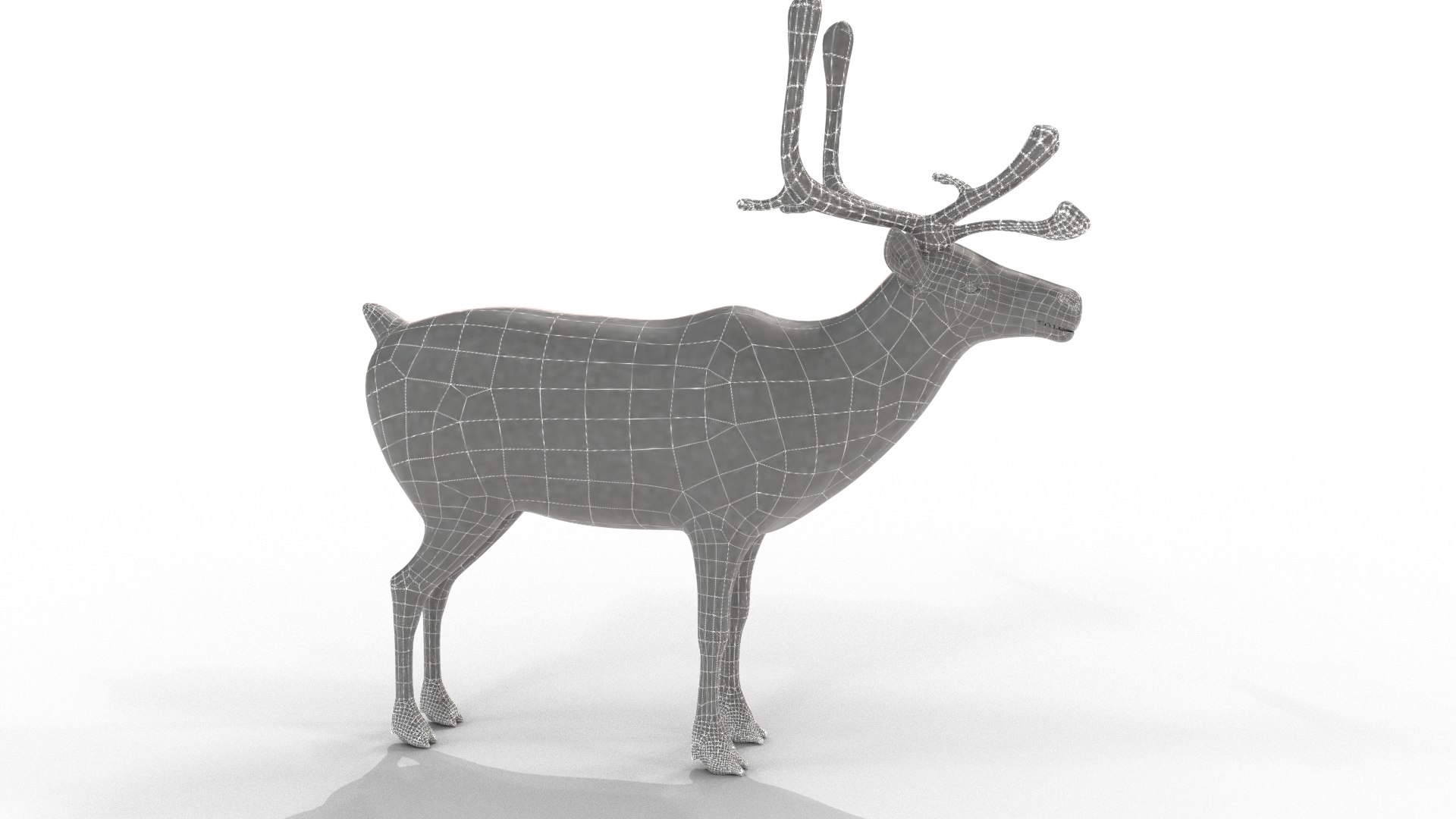 Fur Reindeer NO Rig Model - TurboSquid 1740468