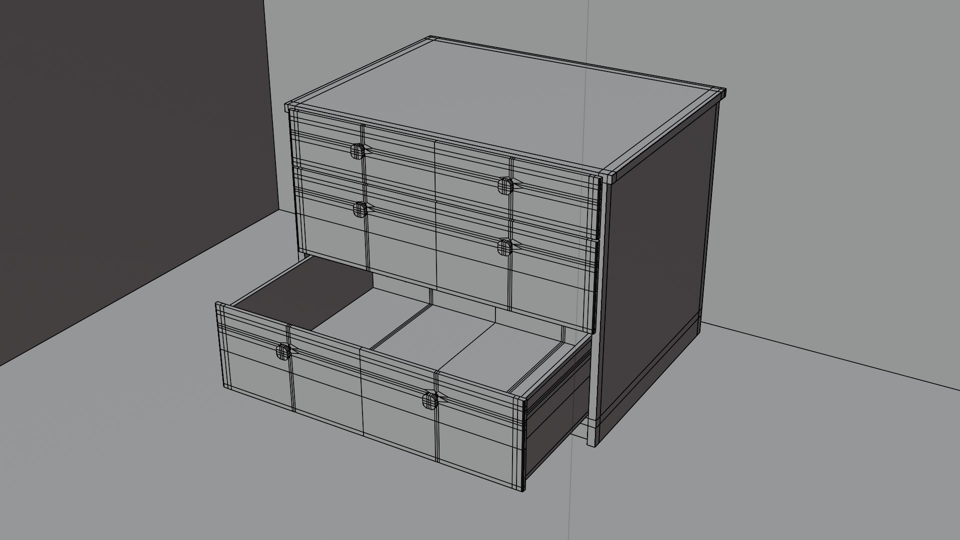Animated Drawer Model - TurboSquid 1976163