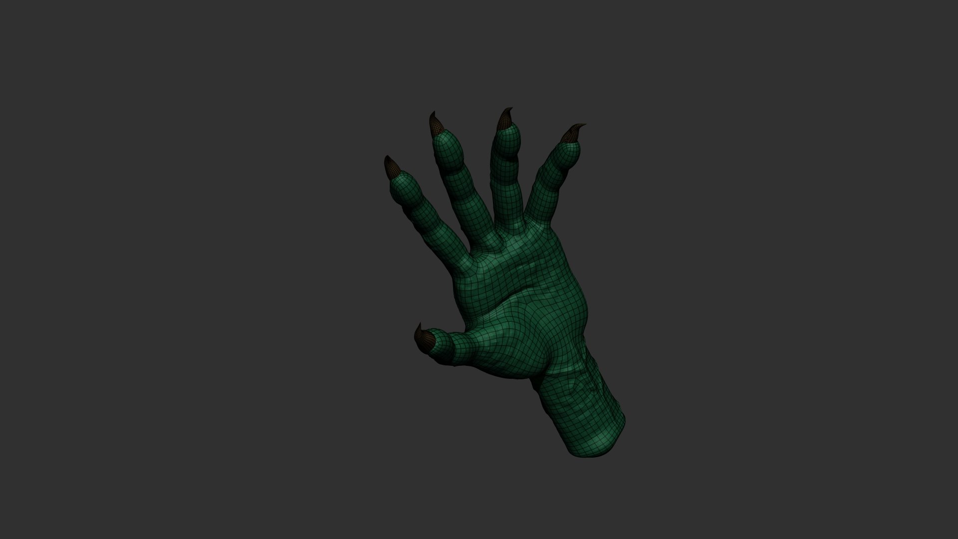 Severed Demon Hand 3D - TurboSquid 2066735