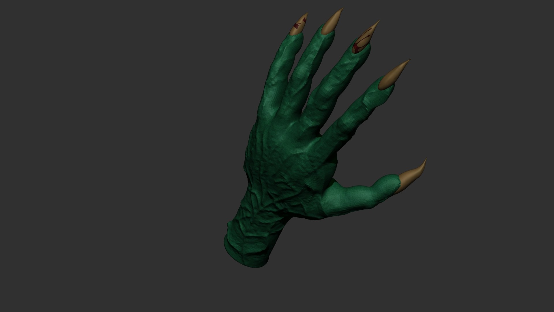 Severed Demon Hand 3D - TurboSquid 2066735