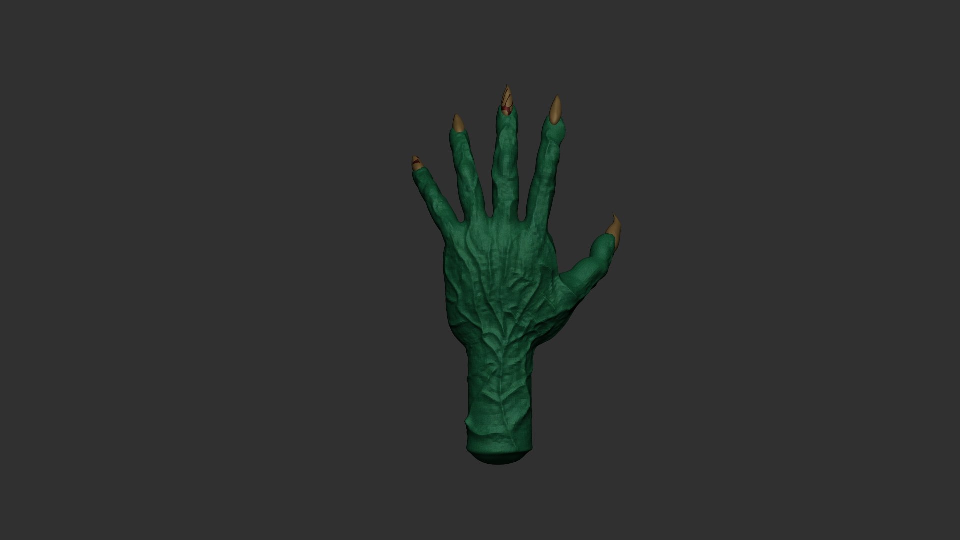 Severed Demon Hand 3D - TurboSquid 2066735