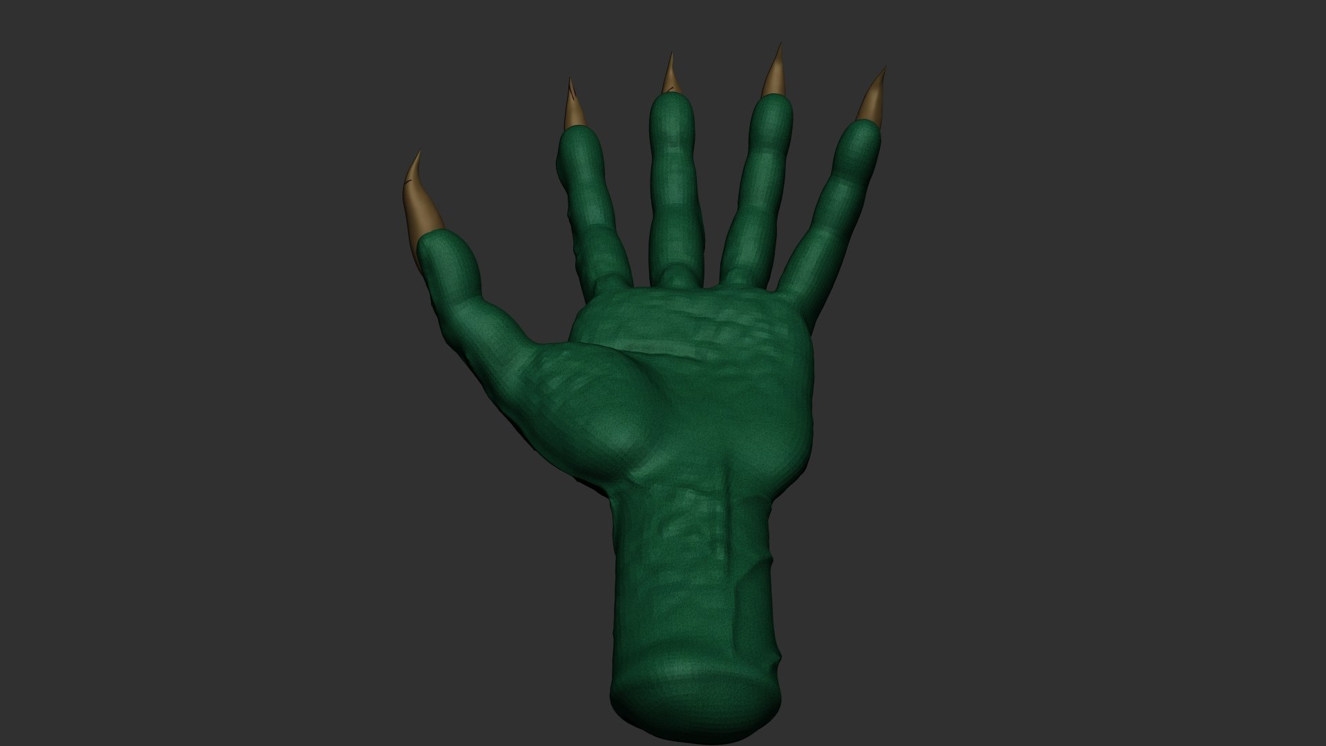 Severed Demon Hand 3D - TurboSquid 2066735