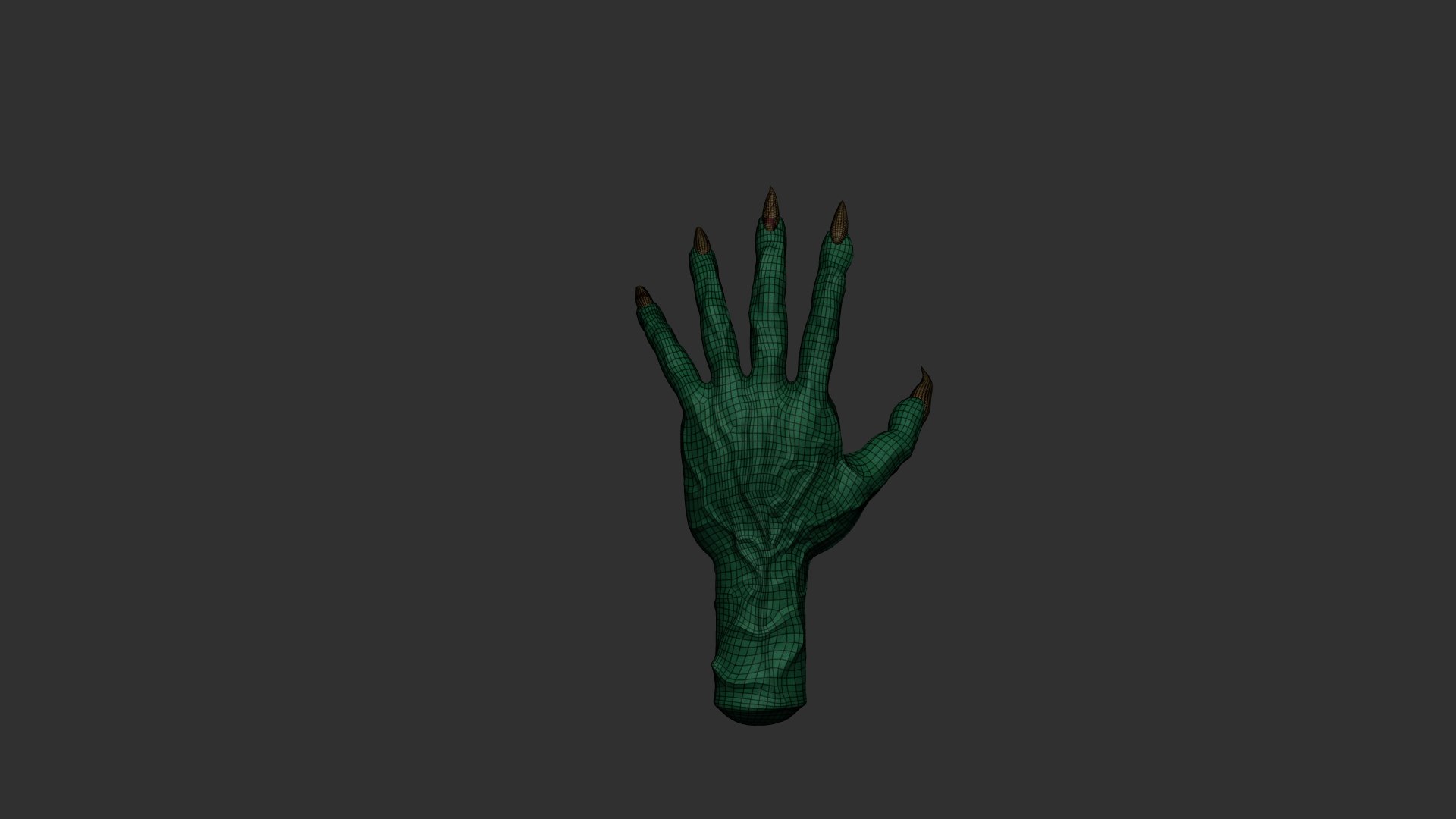 Severed Demon Hand 3D - TurboSquid 2066735
