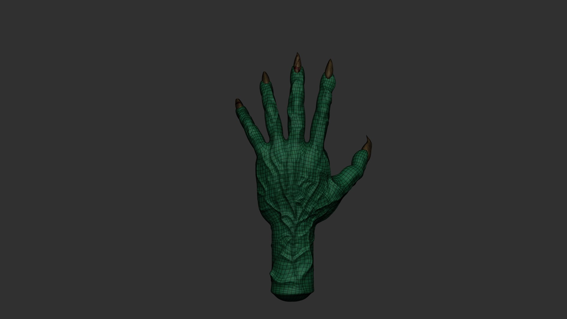 Severed Demon Hand 3D - TurboSquid 2066735