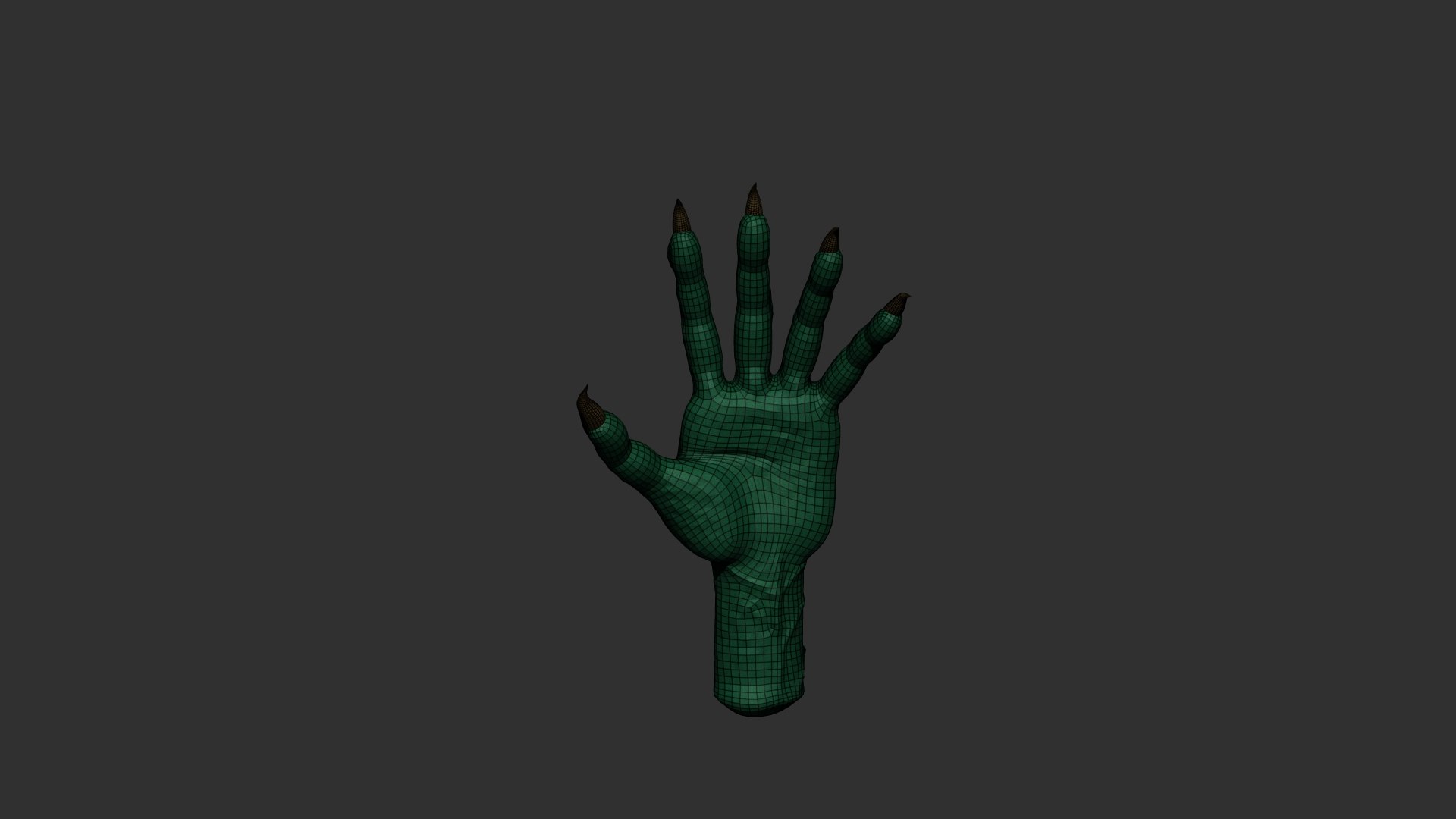 Severed Demon Hand 3D - TurboSquid 2066735