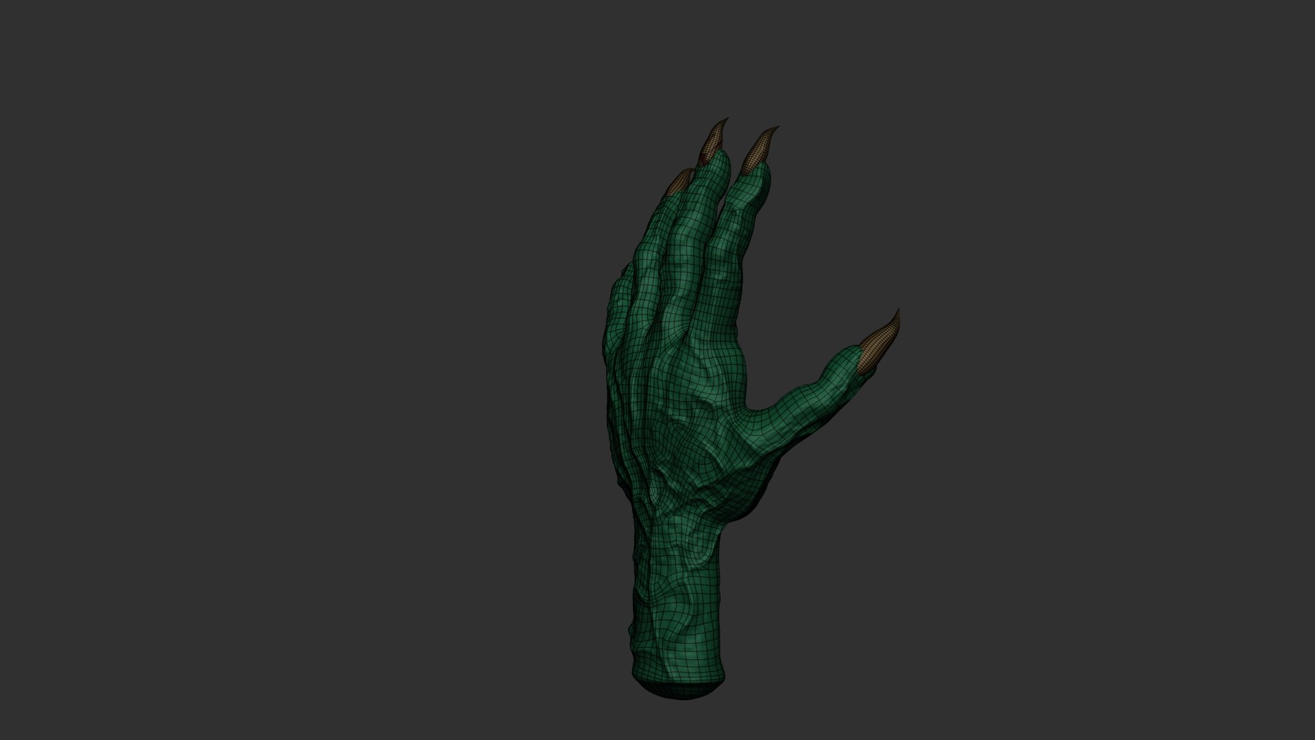 Severed Demon Hand 3D - TurboSquid 2066735