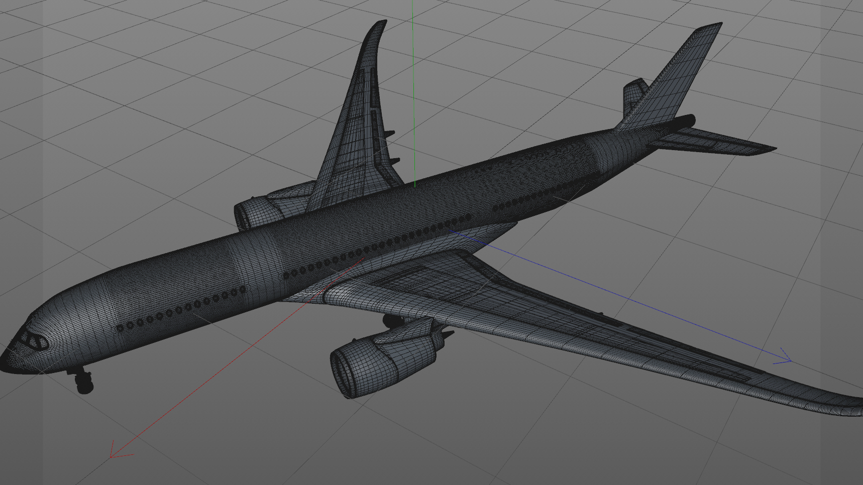 3D airbus a350-900 swiss air model - TurboSquid 1428606