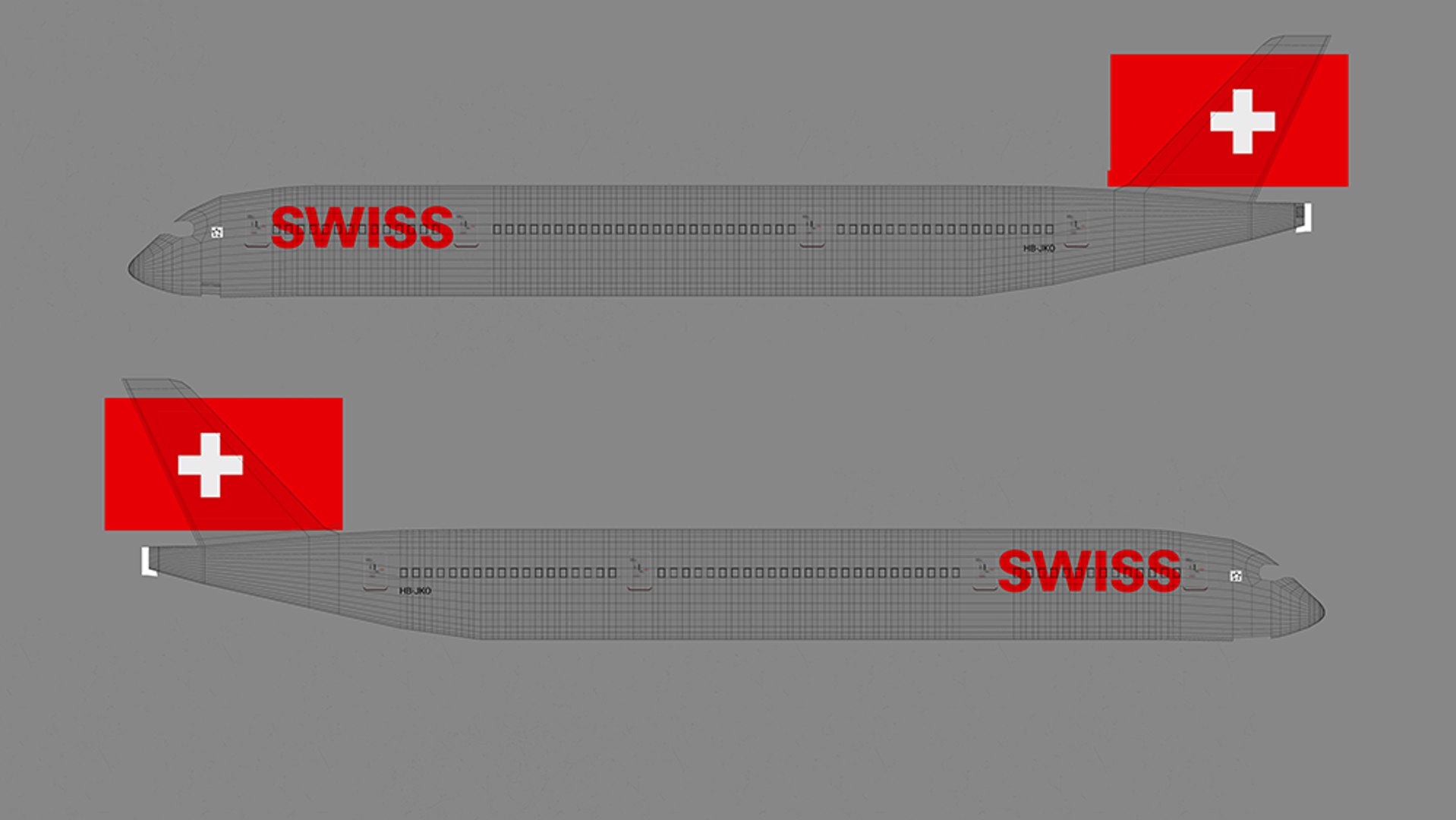 3D Airbus A350-900 Swiss Air Model - TurboSquid 1428606