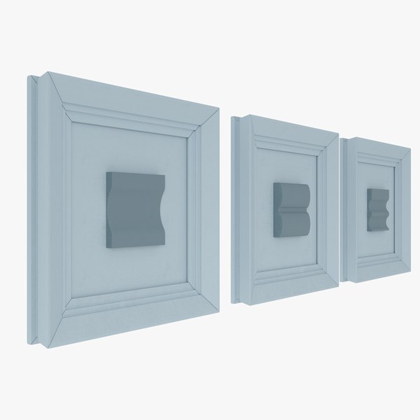 modelo 3d 3D WALL ART PACK001 - TurboSquid 2012791