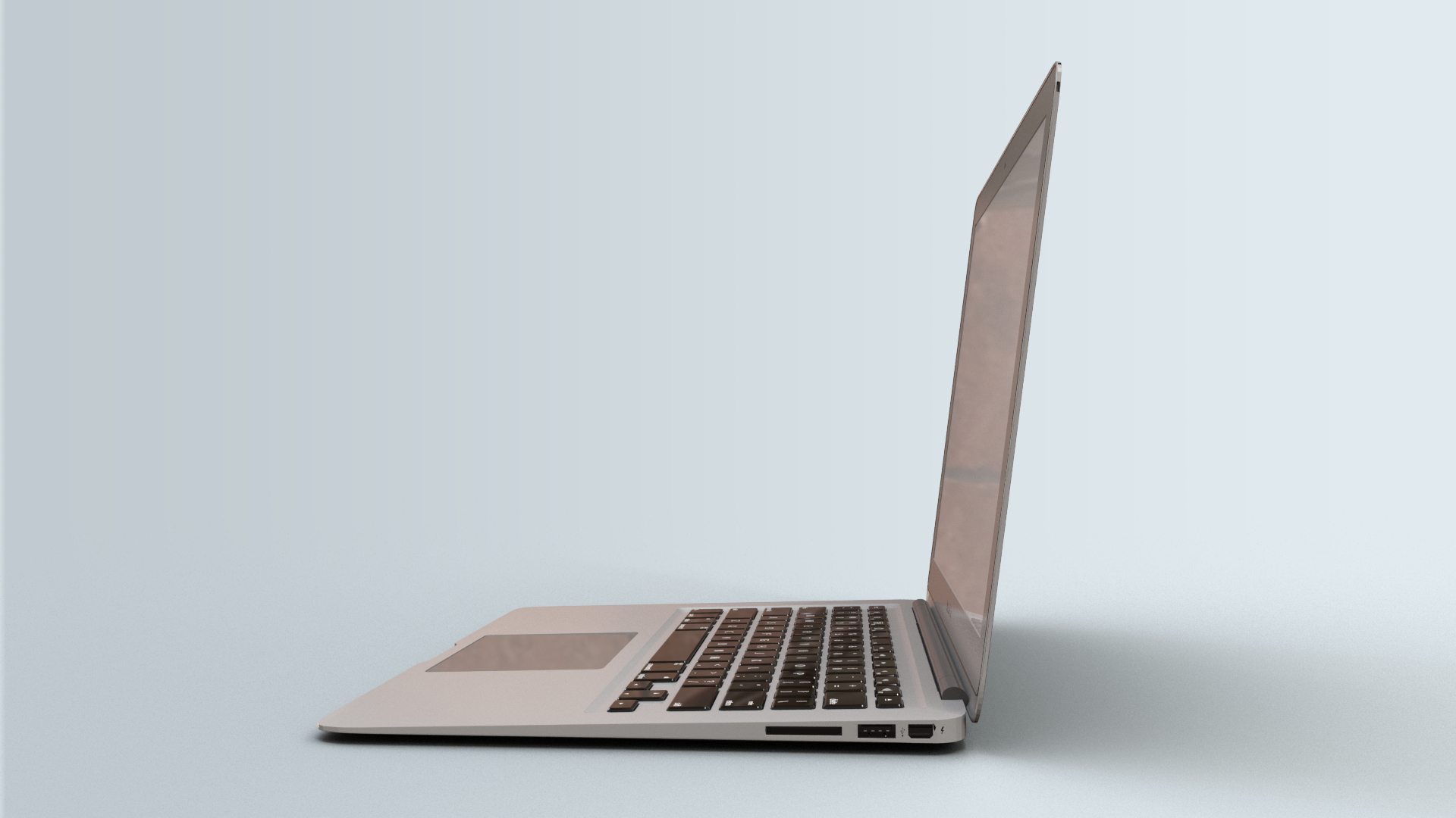 3DS MAX MACBOOK LAPTOP FBX OBJ 3D model - TurboSquid 1762707