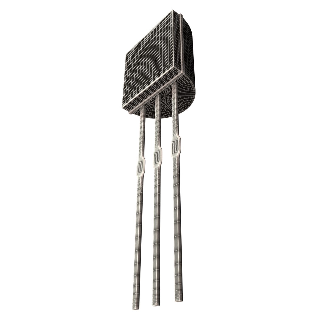 3d Model Temperature Sensor Turbosquid 2006326
