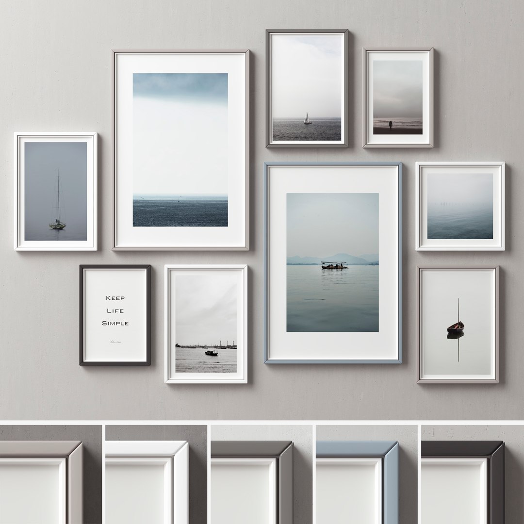 3D Model Picture Frames - TurboSquid 1561266