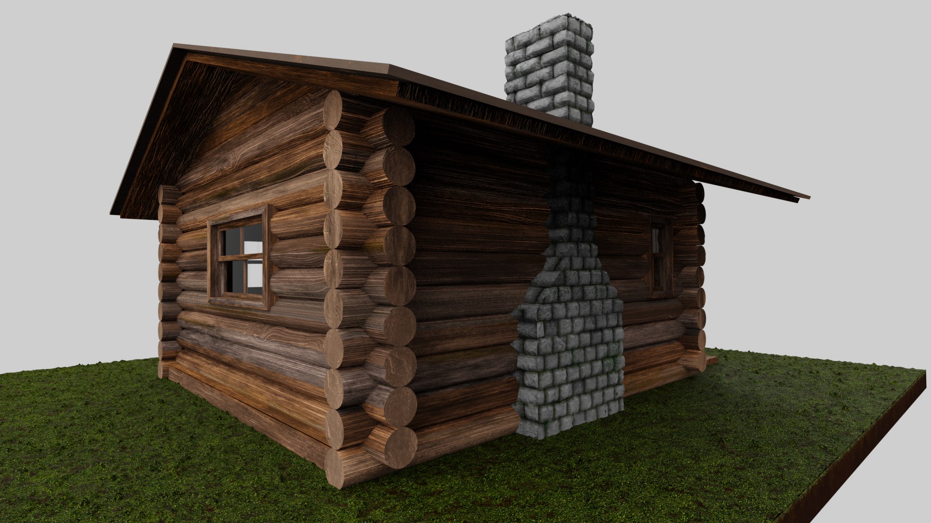 3D Forest Wooden House - TurboSquid 1614301