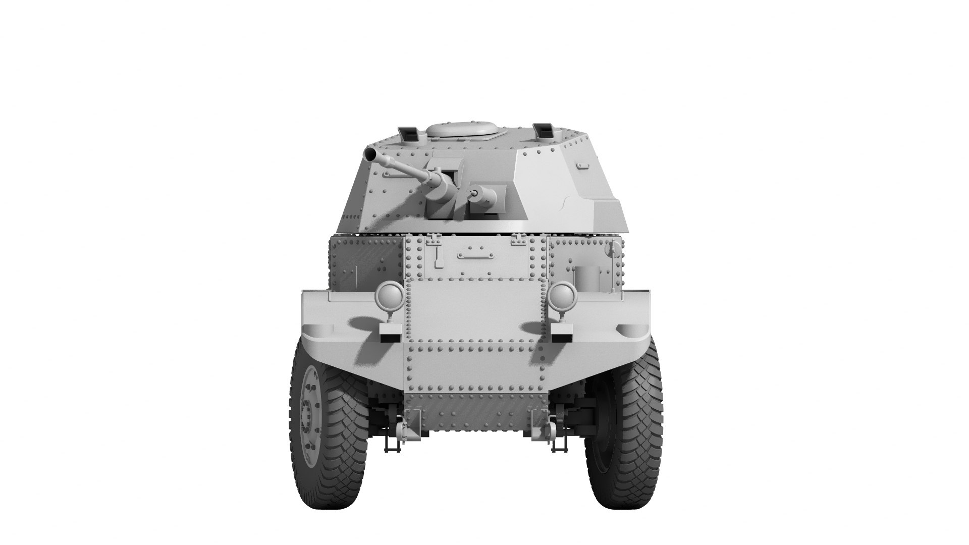 3D Panhard 178 AMD Panzerspahwagen P204 F - TurboSquid 1866093