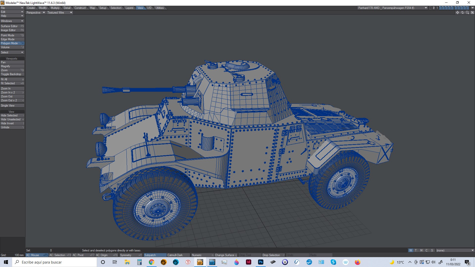 3D Panhard 178 AMD Panzerspahwagen P204 F - TurboSquid 1866093