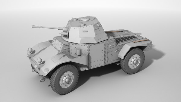 3D Panhard 178 AMD Panzerspahwagen P204 f - TurboSquid 1866093