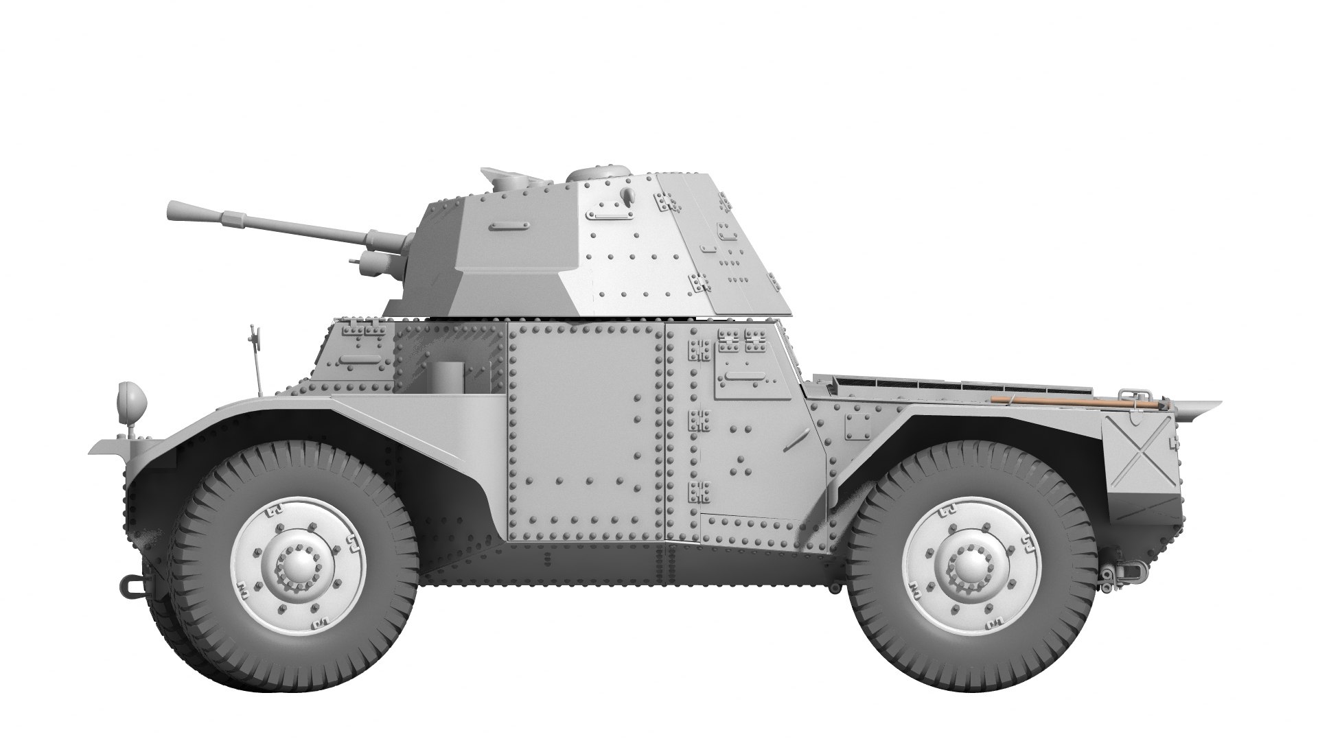 3D Panhard 178 AMD Panzerspahwagen P204 F - TurboSquid 1866093