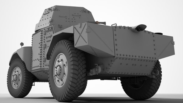 3D Panhard 178 AMD Panzerspahwagen P204 f - TurboSquid 1866093