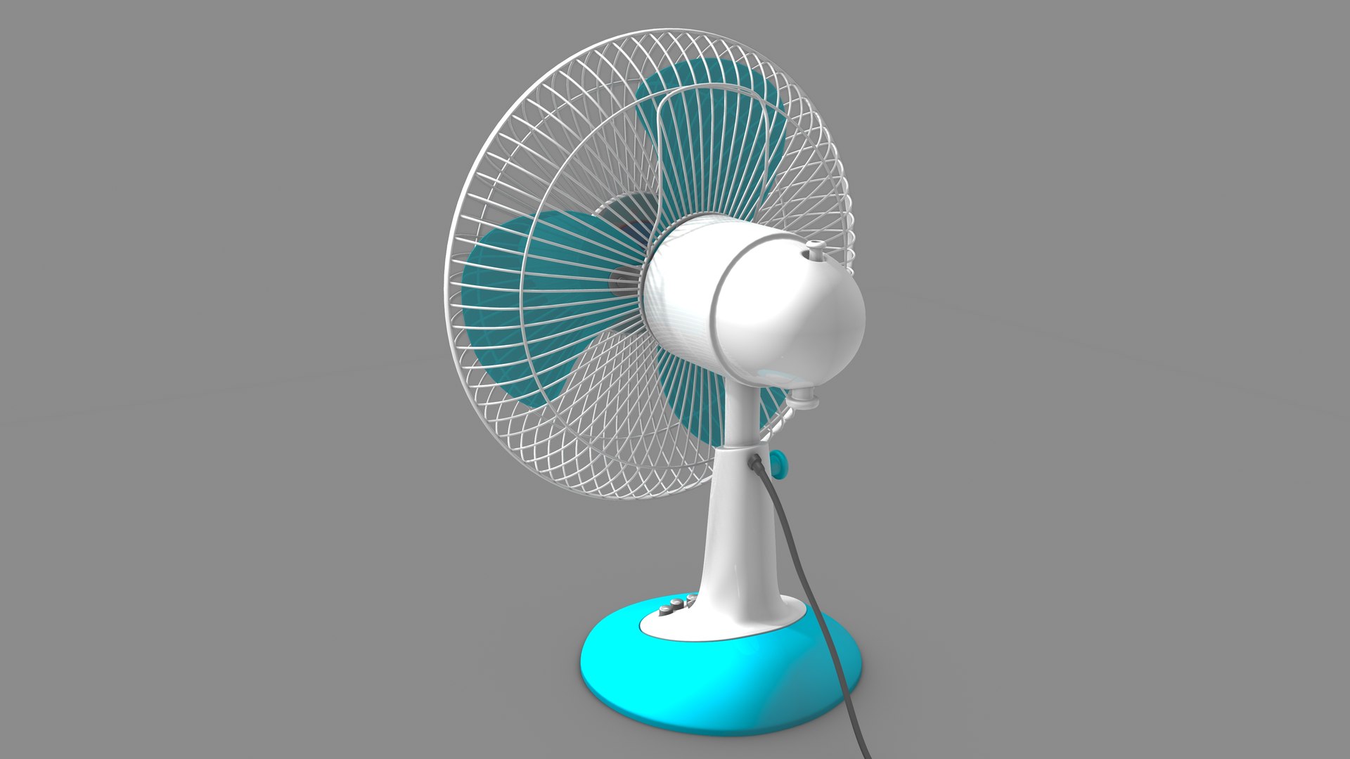 3D Table Fan - TurboSquid 1789600