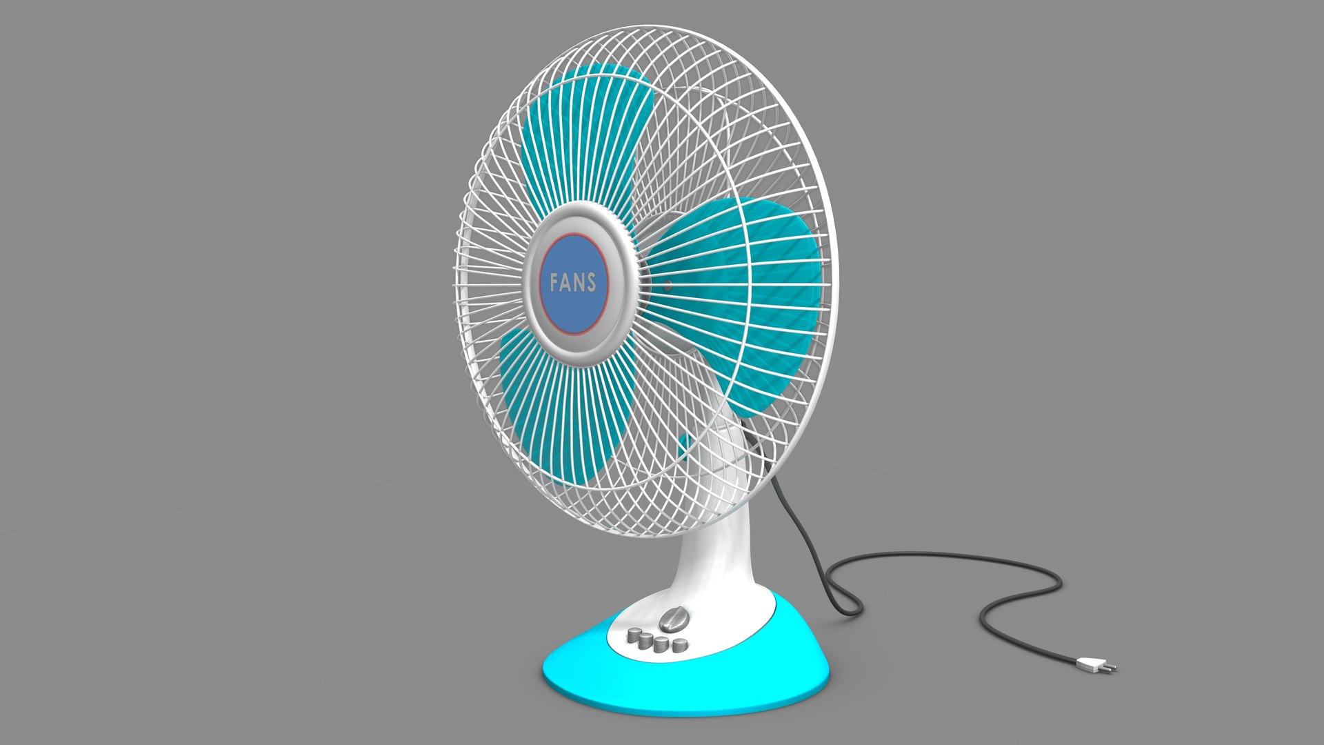 3D Table Fan - TurboSquid 1789600