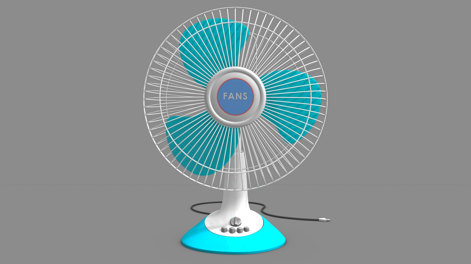 3D Table Fan - TurboSquid 1789600