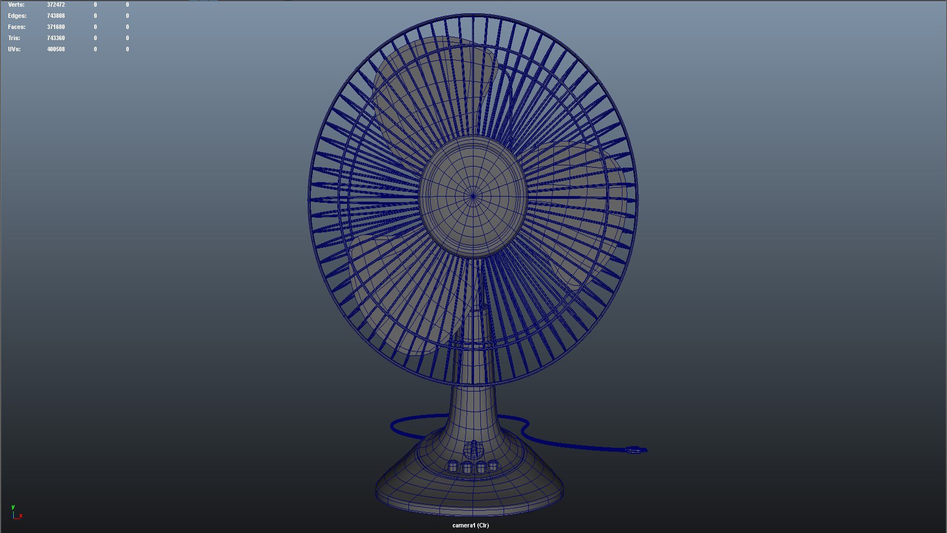 3D Table Fan - TurboSquid 1789600