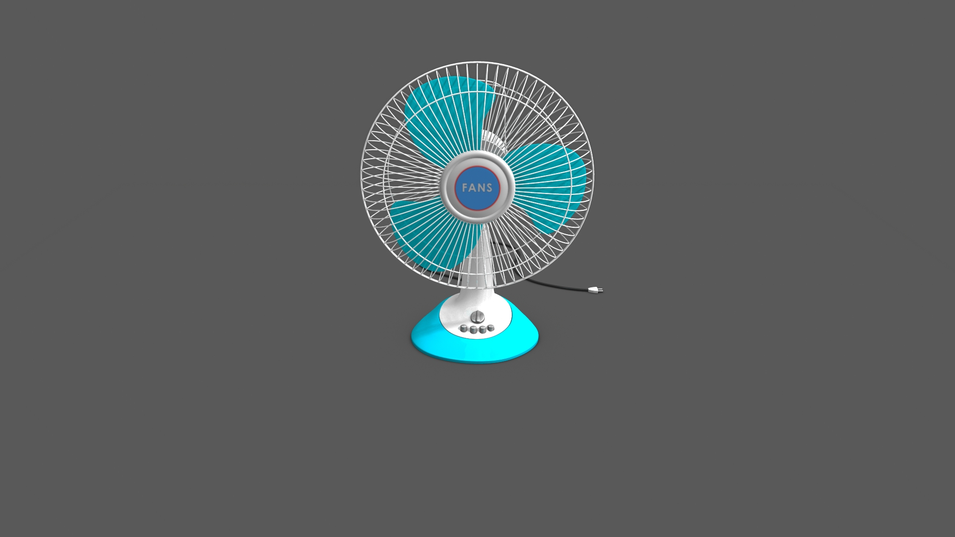 3D Table Fan - TurboSquid 1789600