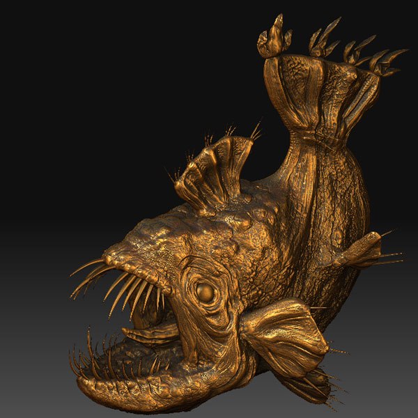 Angler Fish 3D Models for Download | TurboSquid