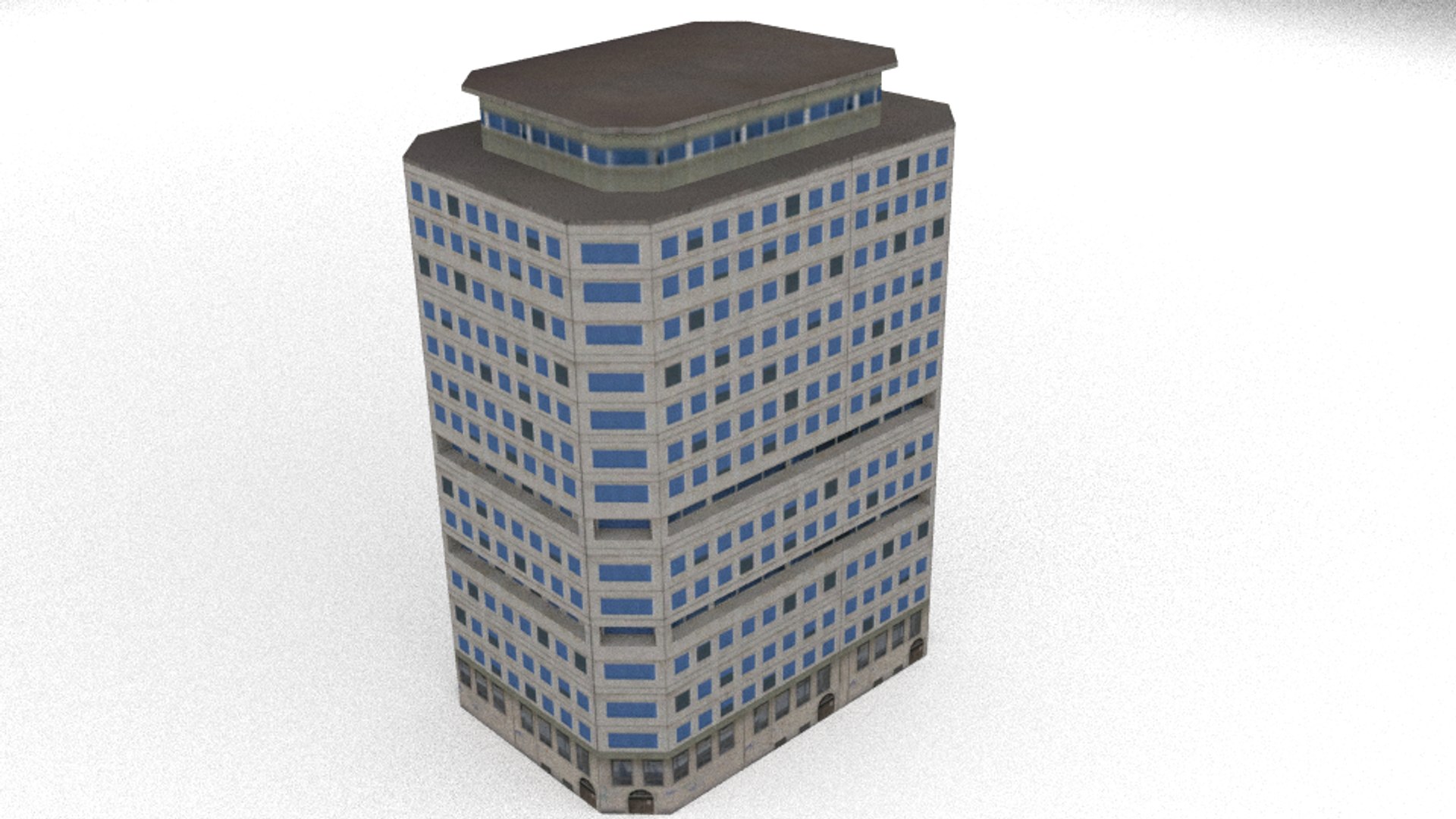 3d Building Games Model