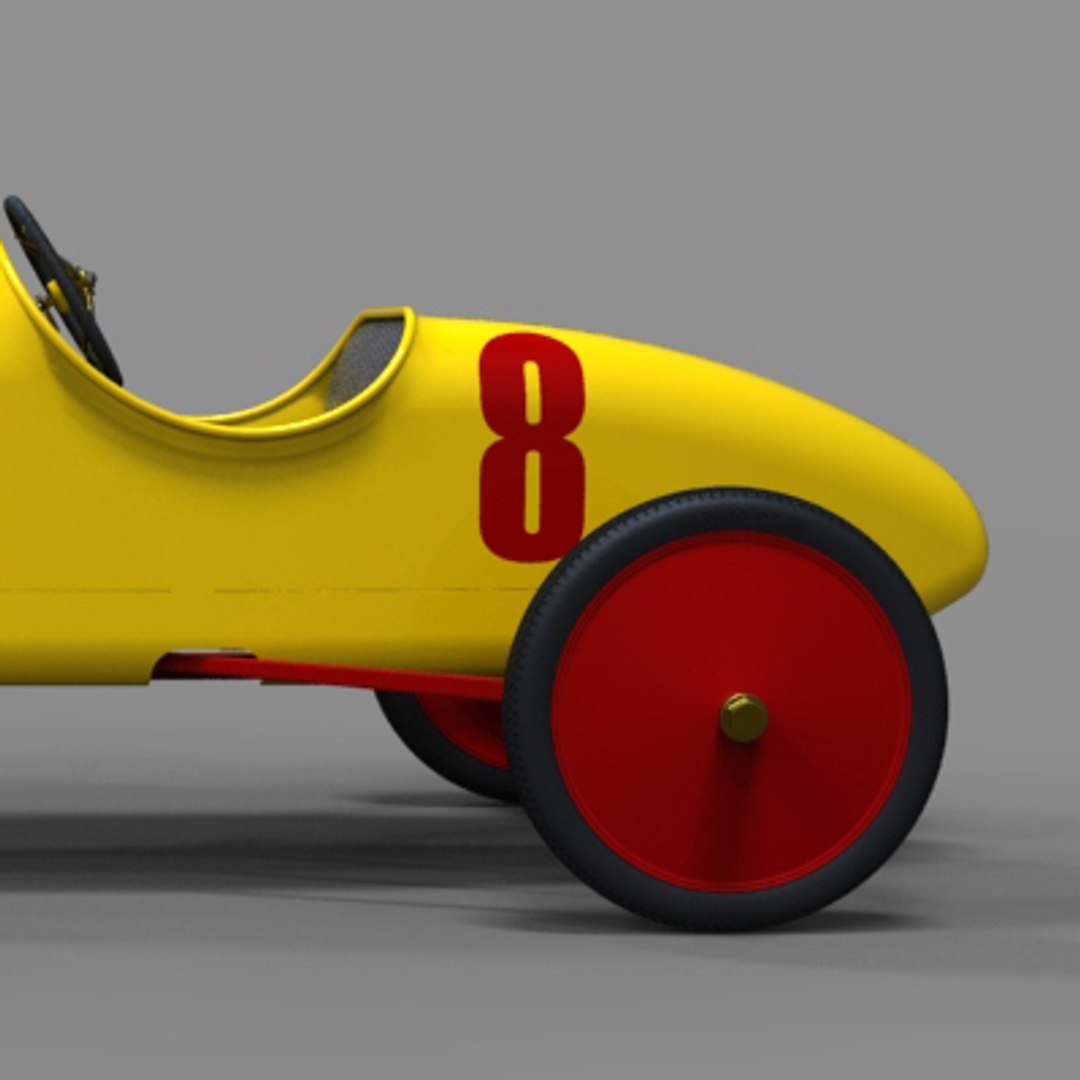 vintage racer t speedway 3d model