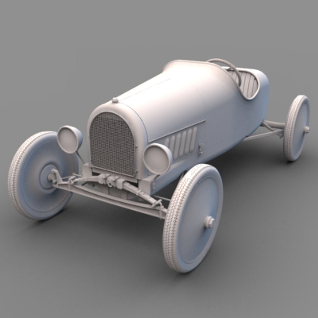 vintage racer t speedway 3d model