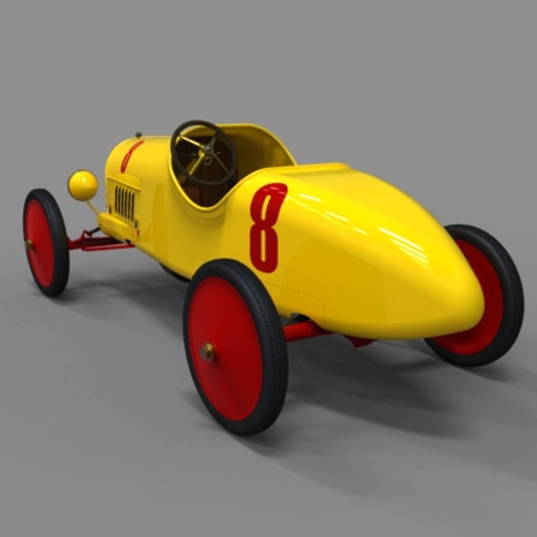 vintage racer t speedway 3d model