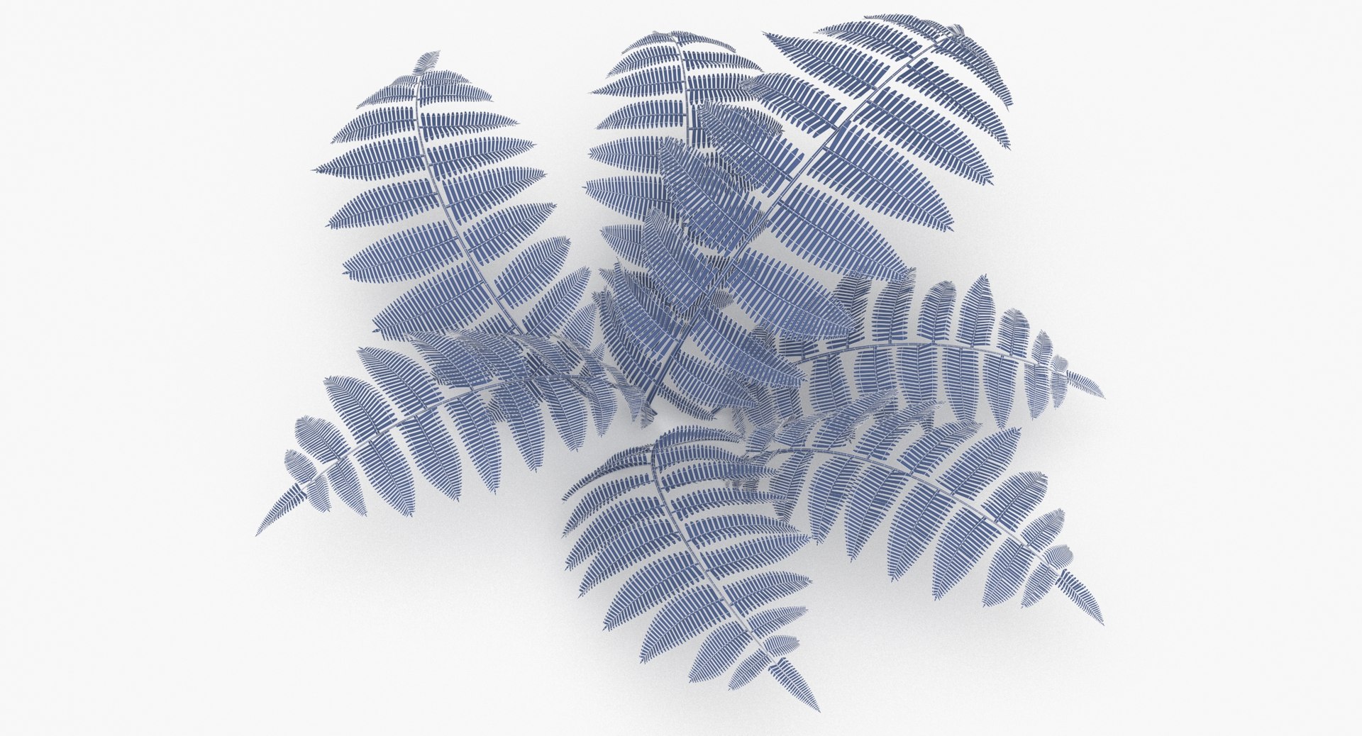 3D Fern Bush - TurboSquid 1872348