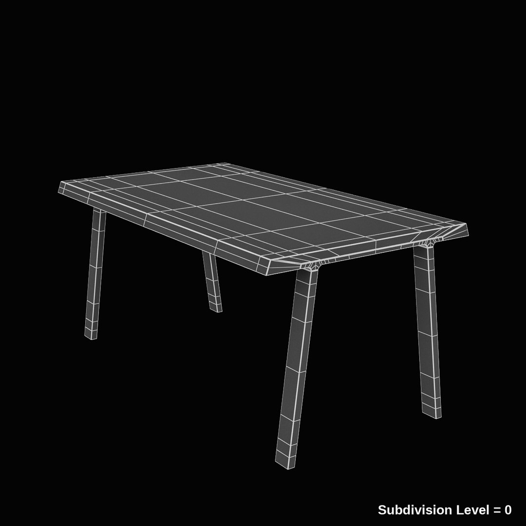 gijs doble table 3d model