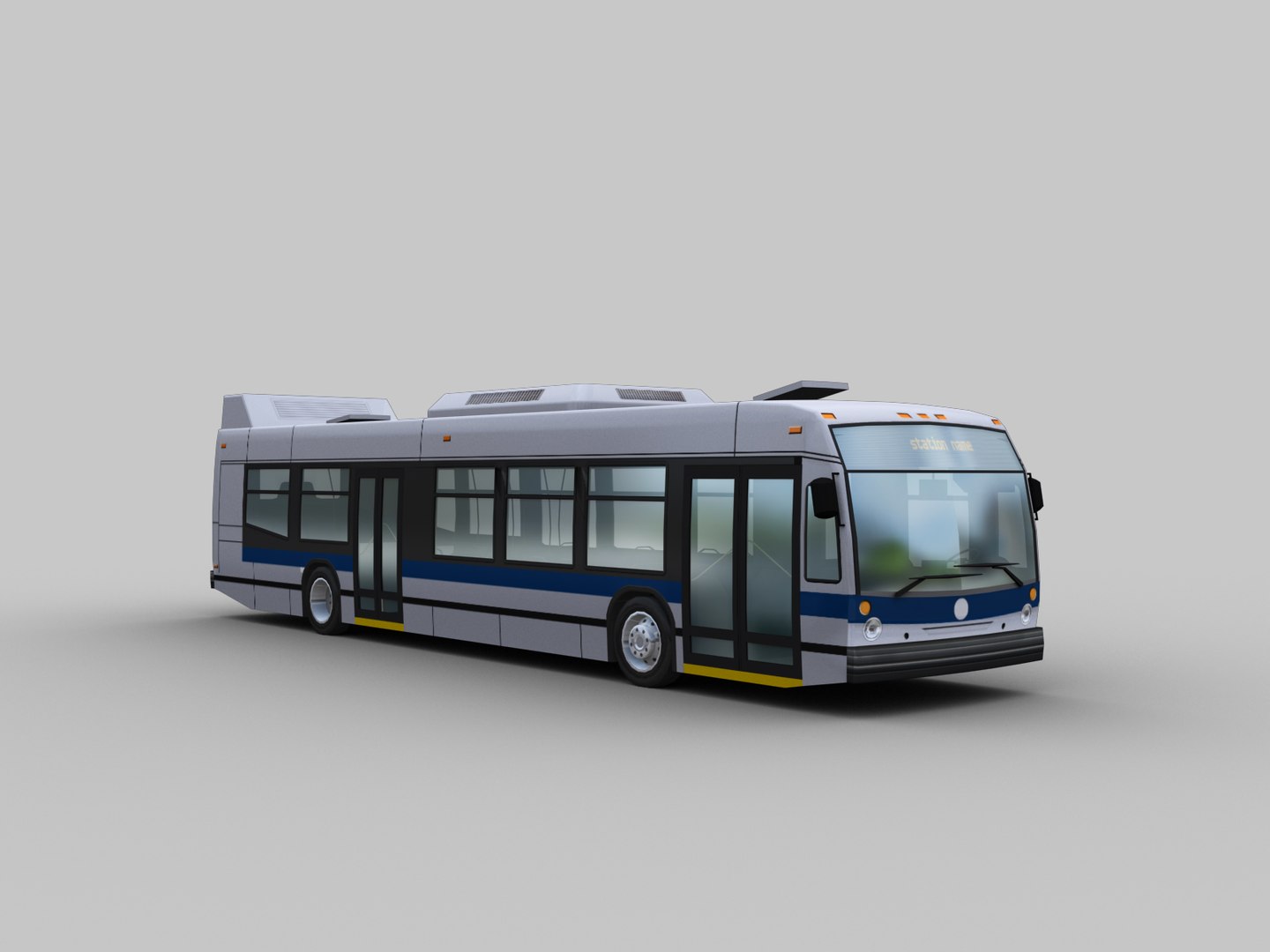 3D Bus Nova Lfs | 1144698 | TurboSquid