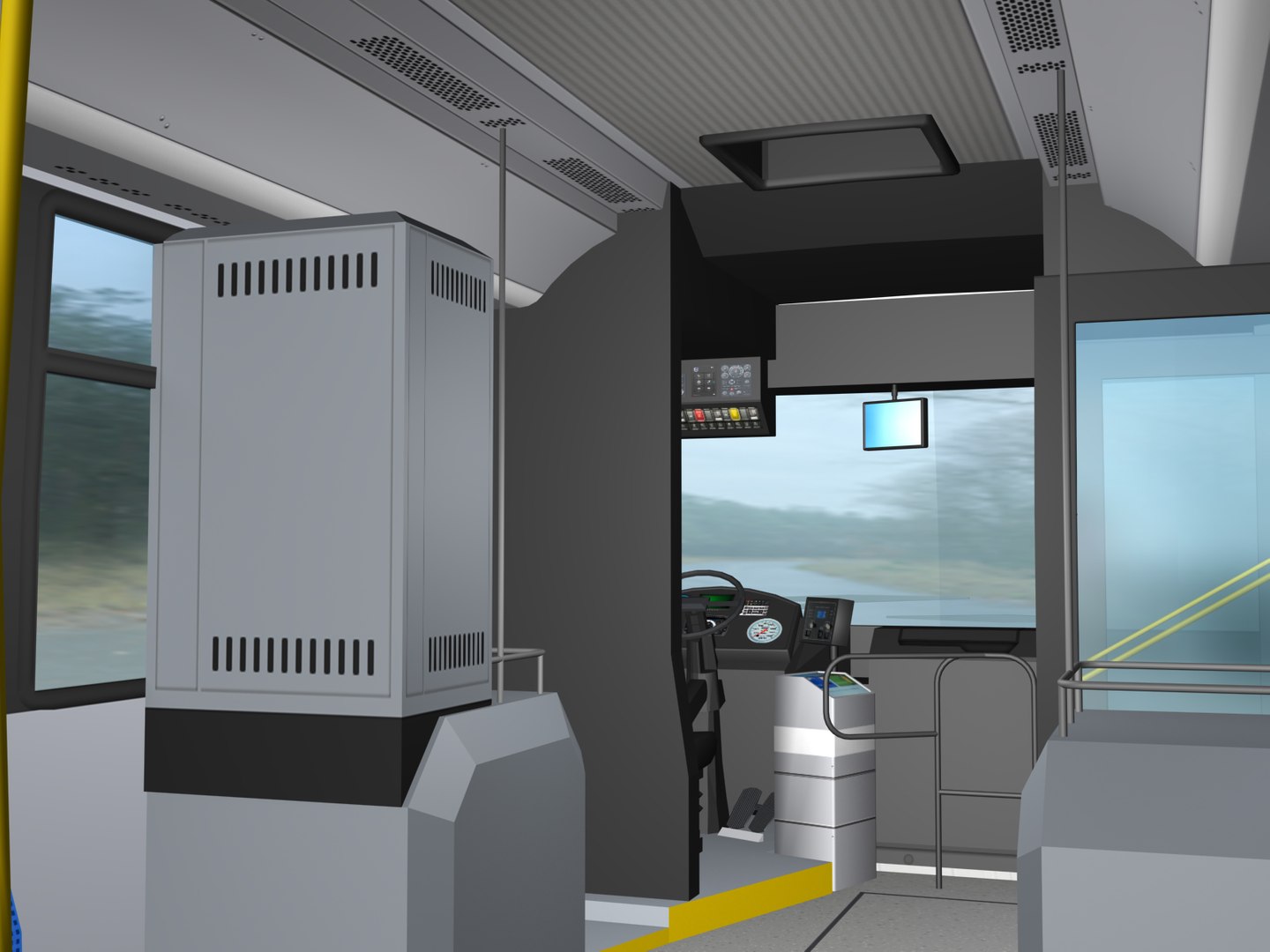 3D Bus Nova Lfs | 1144698 | TurboSquid