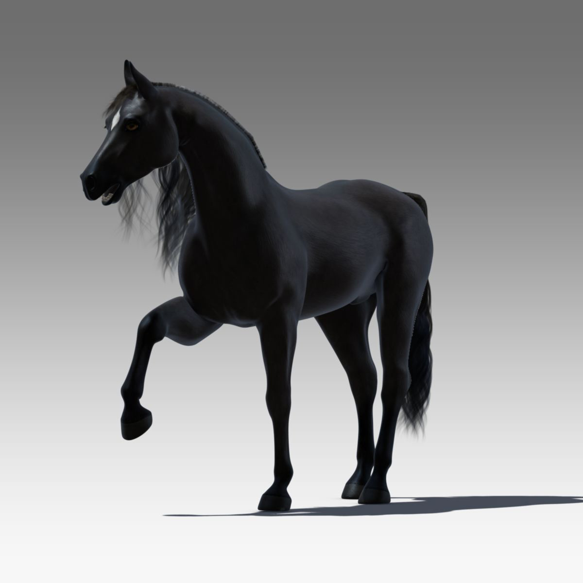 cinema4d ged horse animation poses