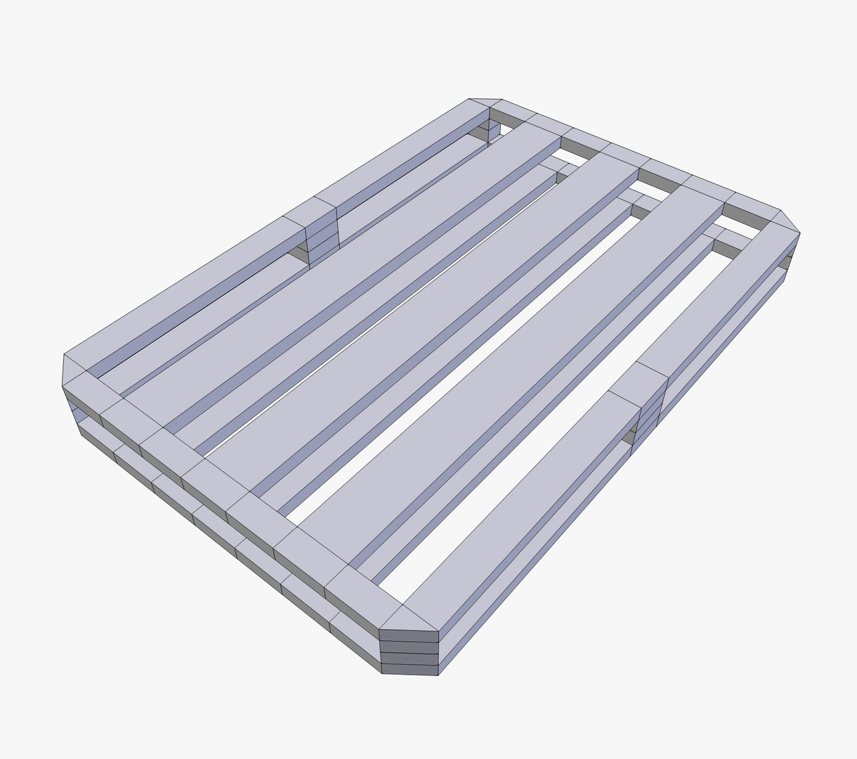 Pallet 3d Model