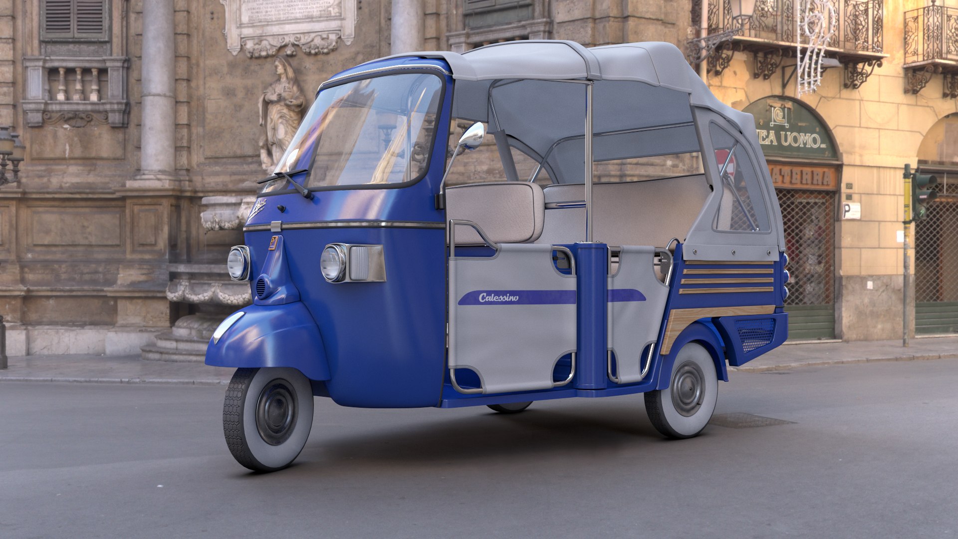 APE Piaggio Calessino 3D Model - TurboSquid 1714183
