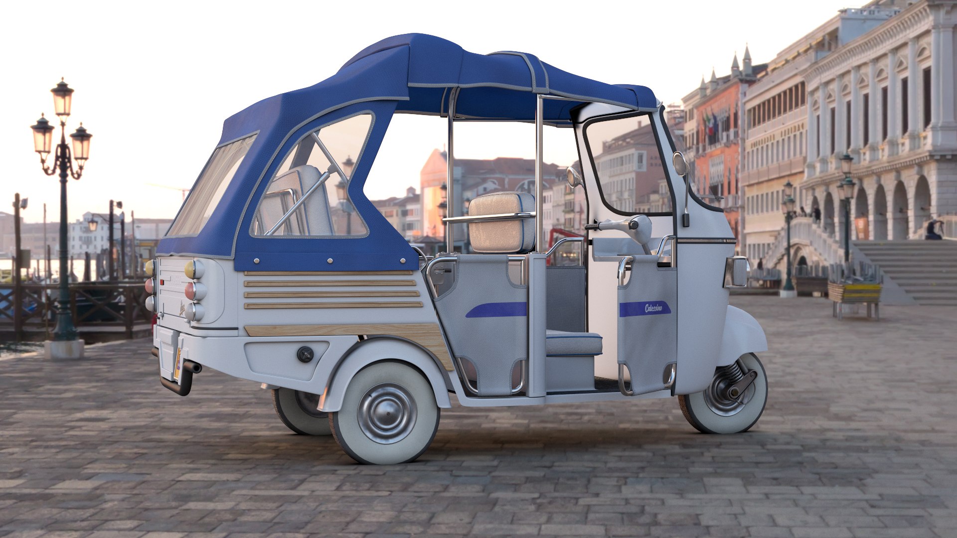 APE Piaggio Calessino 3D Model - TurboSquid 1714183