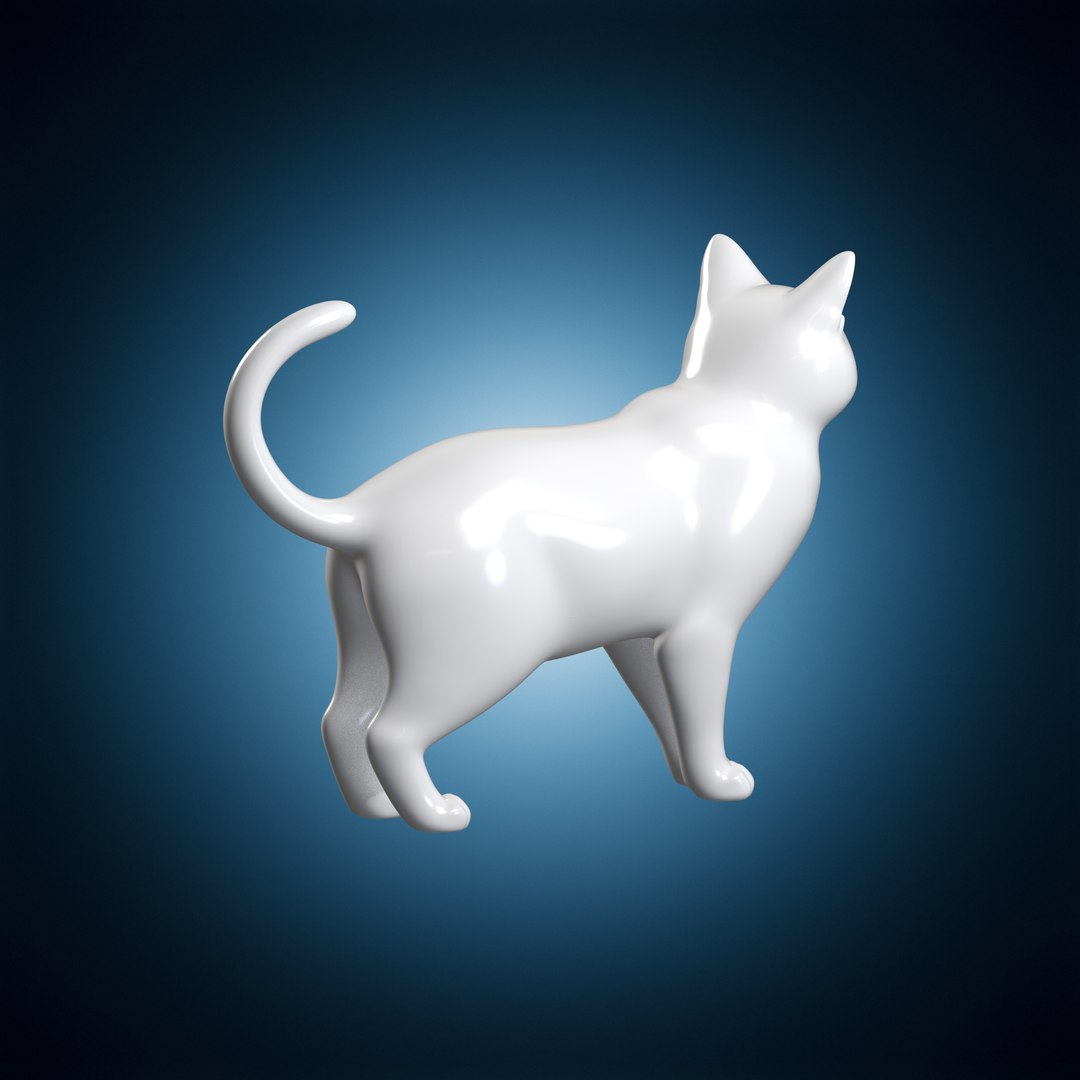 Cat 3D Print Model 3D Model - TurboSquid 2580898