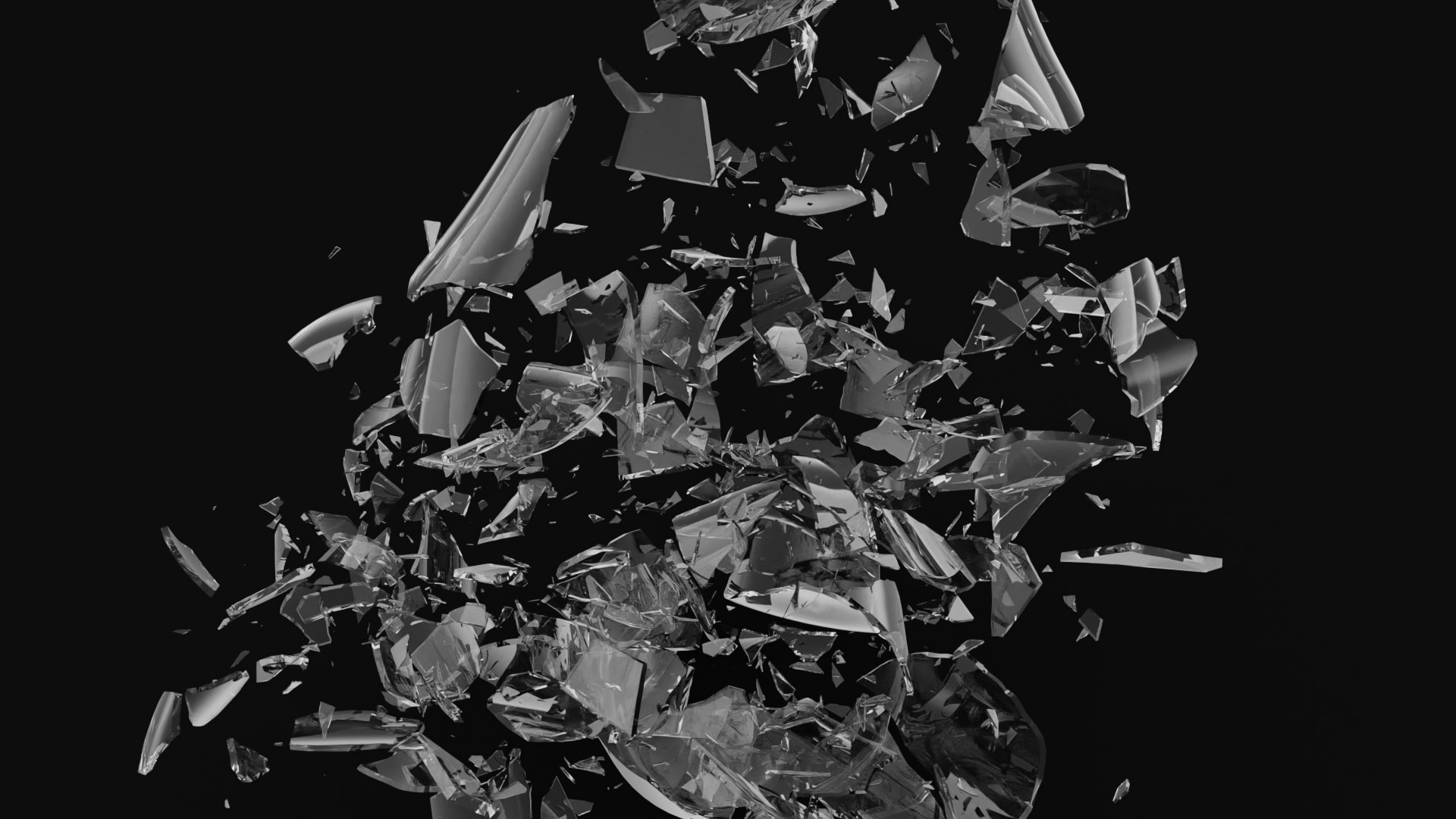 3D Animated Broken Glass Model - TurboSquid 1839652