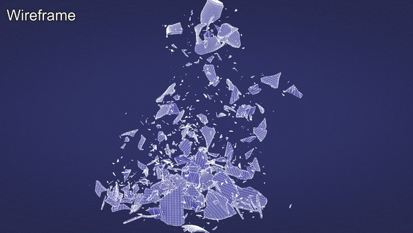 3D Animated Broken Glass model - TurboSquid 1839652